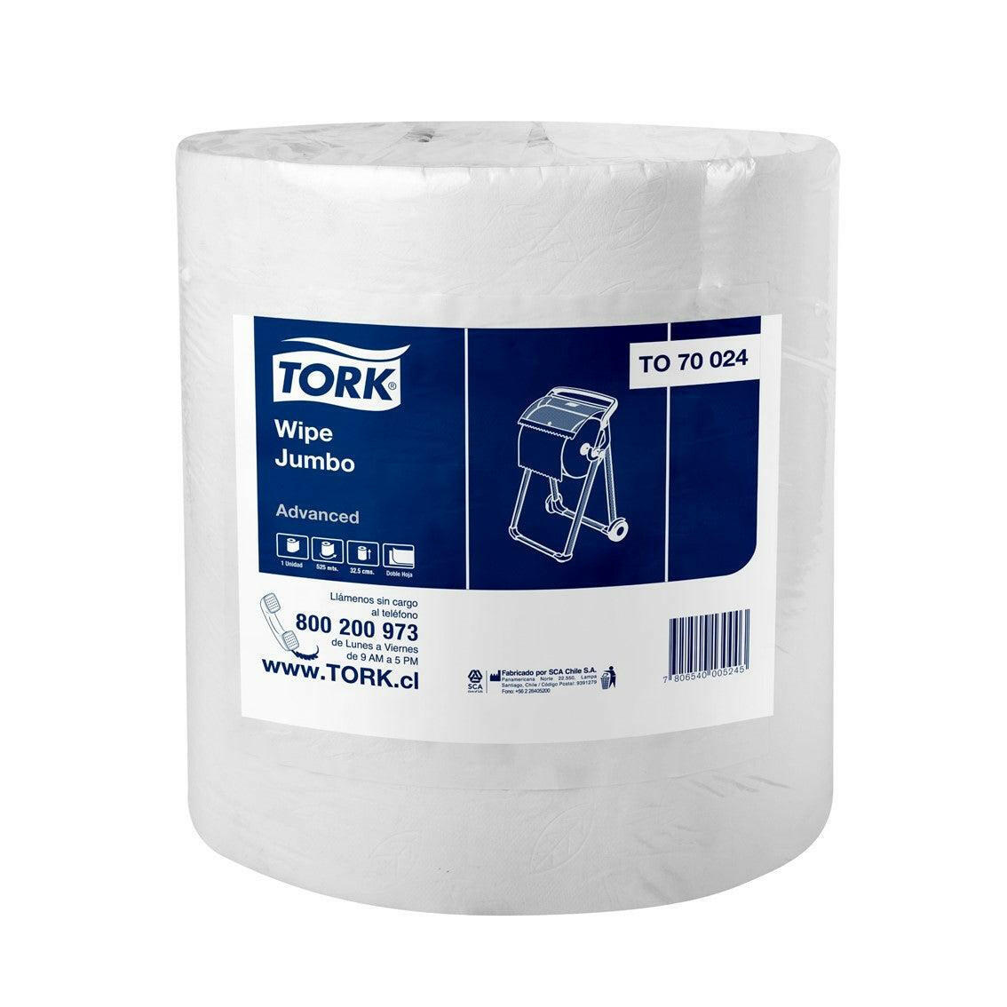 WIPE JUMBO ADVANCED TORK D/H - 1x525 METROS (TO70024) — Ditago