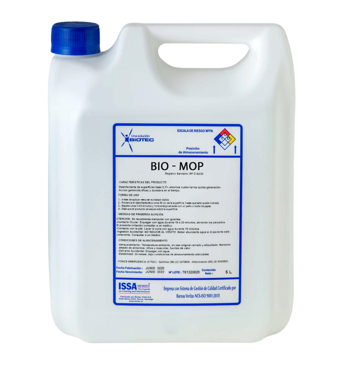 BIO MOP 5 LT — Ditago