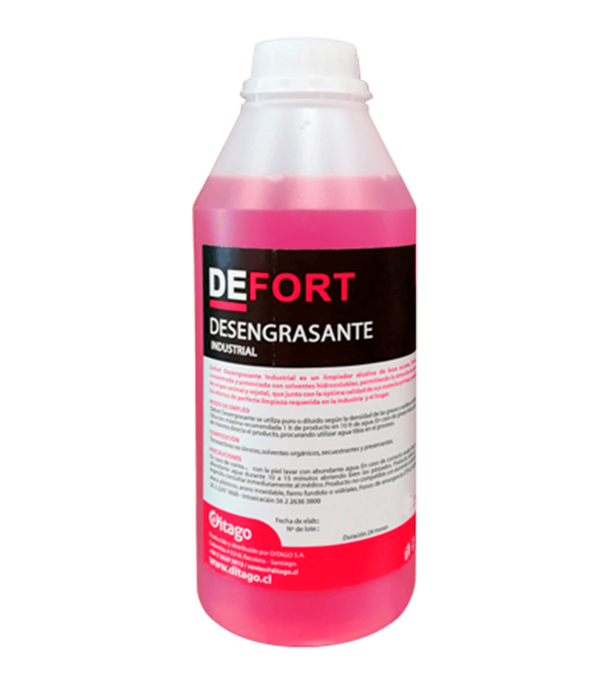 DEFORT DESENGRASANTE POTENCIADO 1 LT — Ditago